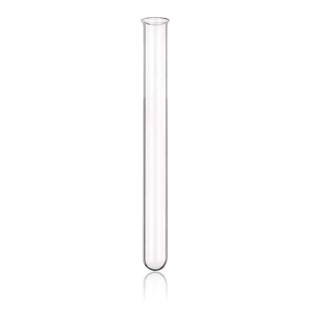 Test Tubes, Glass, With Rim, 12 X 75mm, Wall 1.5mm, Borosilicate Glass ...