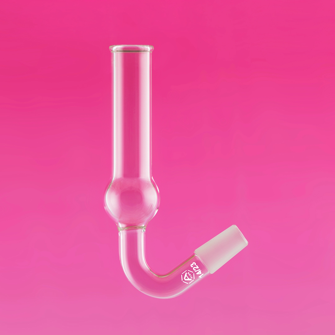 Drying Tube, Angled At 75 To Avoid Desiccant Contact With Reactions ...