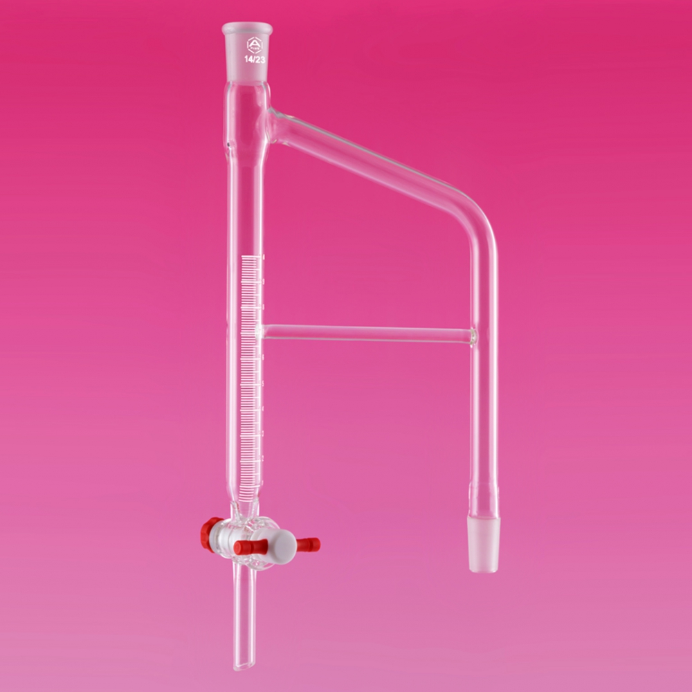 Distillation Receiver, Dean Stark, Capacity 10ml, Socket 19/26, Cone 19 ...