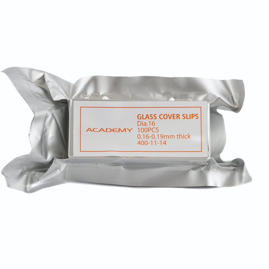 Academy Circular Cover Slips 0.13-0.16mm Dia 16, Pack Of 100slips ...