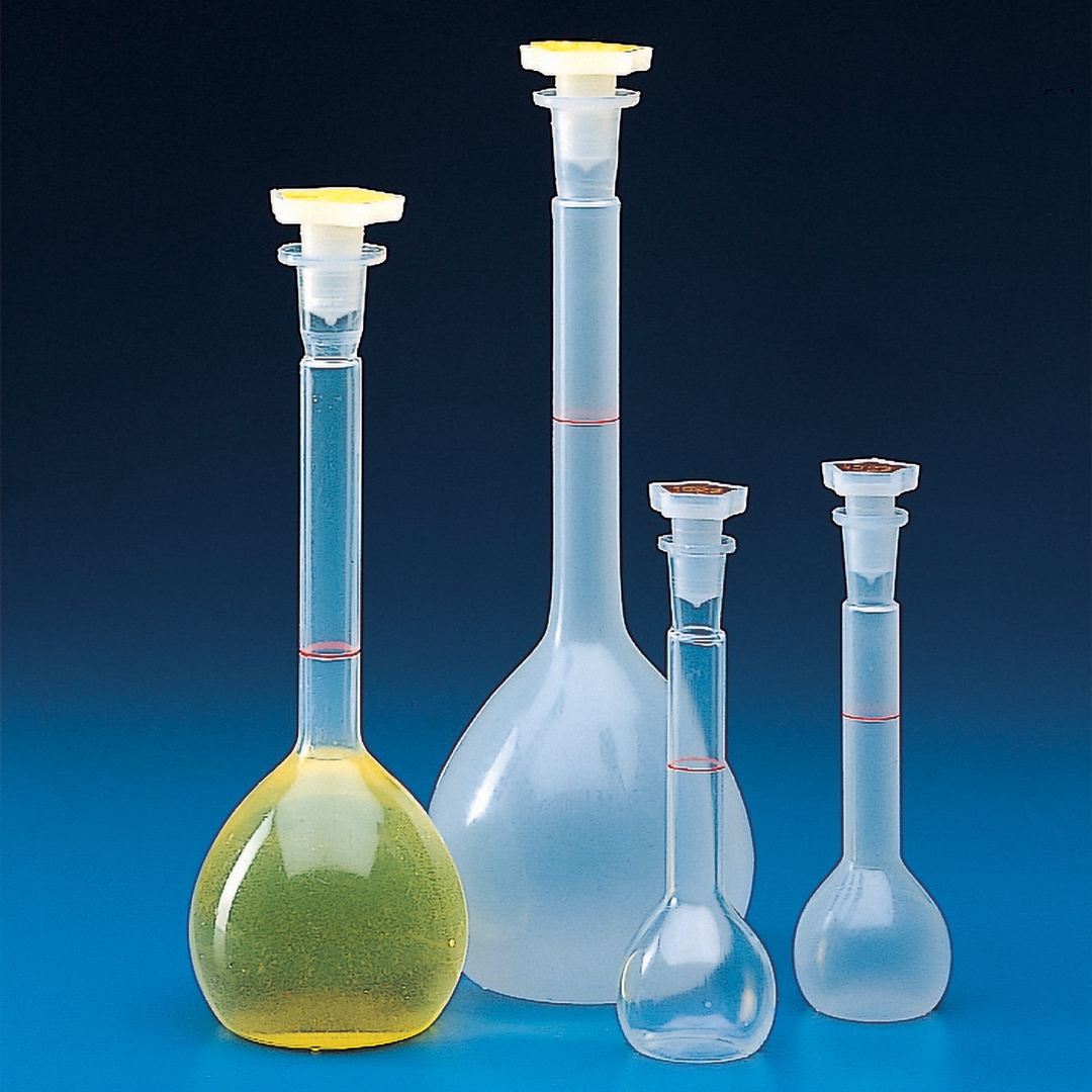 Volumetric Flasks With Cap, Material PP - Smith Scientific