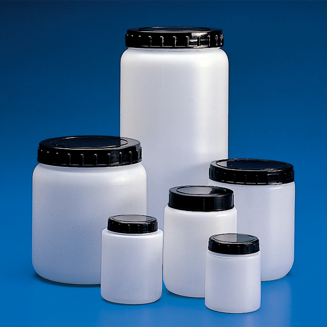 Kartell Cylindrical Jars With Ribbed Cap, Capacity 70ml, OD 50mm ...